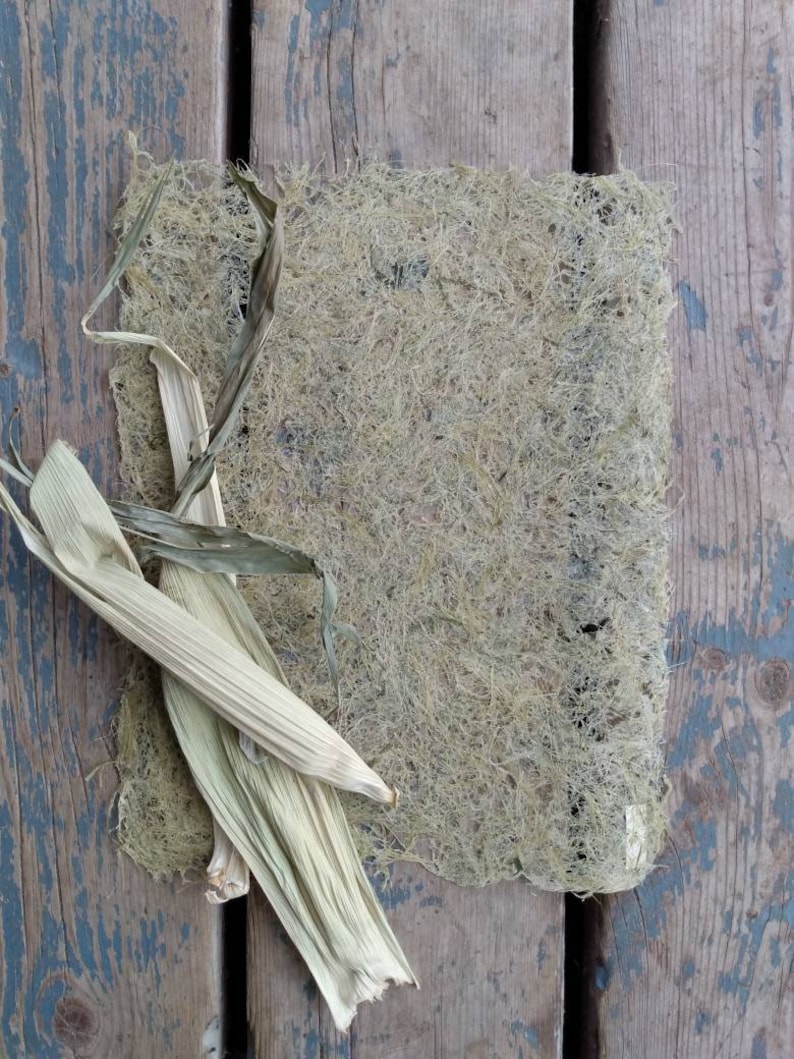 Corn Husk Paper, Handmade Paper, Plant Paper, Corn Husk Paper, Artist ...