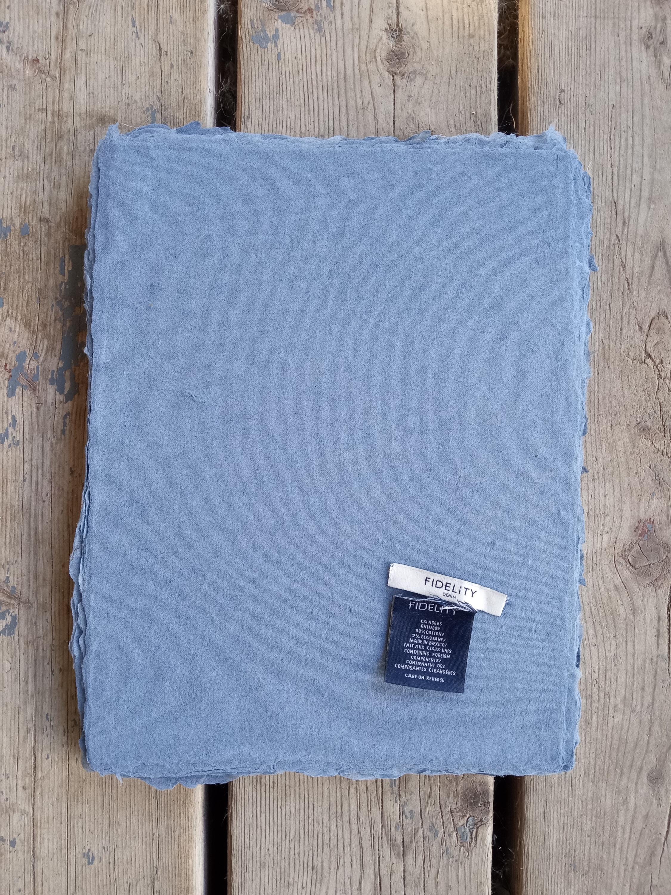 Dark Blue Jean Paper, Denim Paper, Jeans Paper, Cotton Fiber, Artist ...