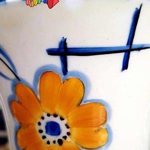 RARE Crown Devon Floral Pottery Jug Art Deco Hand Painted - Etsy