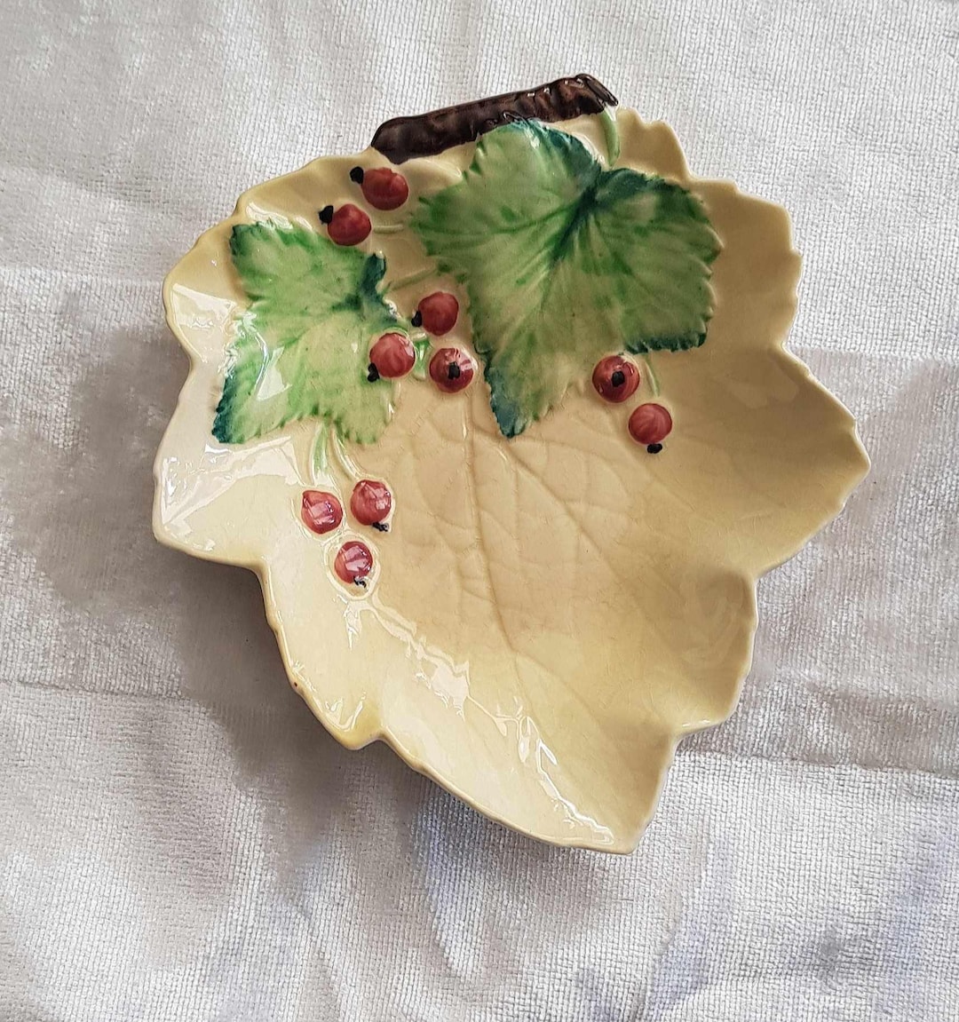 Carlton Ware Red Current Trinket Dish - Etsy