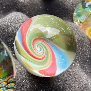 Inside Out Vortex Marble AJW 2021’ UV Reactive Glowpal 36mm 1.4” - Etsy