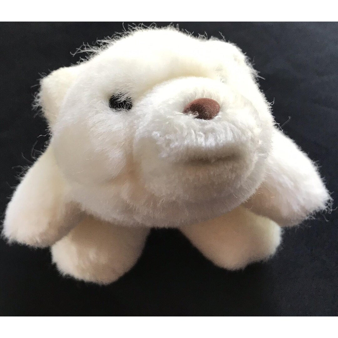 Vintage Snuffles White Polar Bear 7" by Gund Plush Stuffed Animal - Etsy