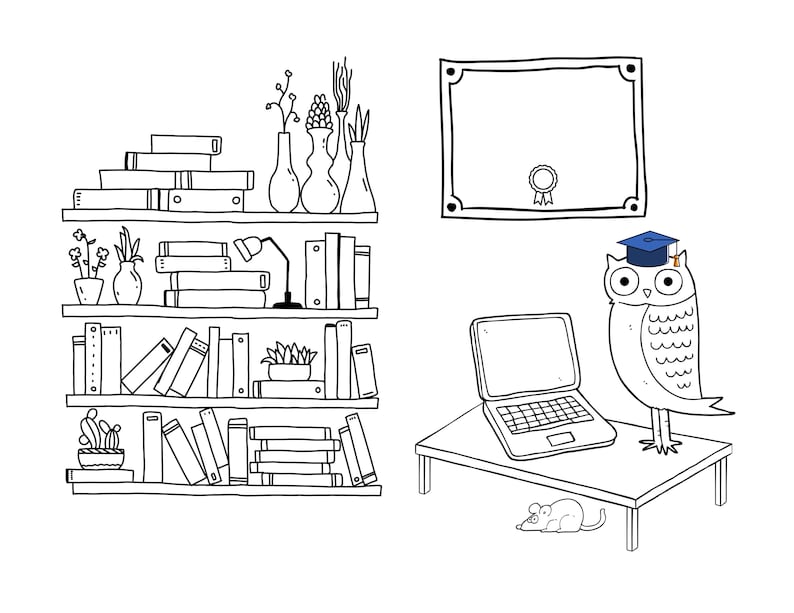 Course Tracker for College With Example Shown for WGU - Etsy