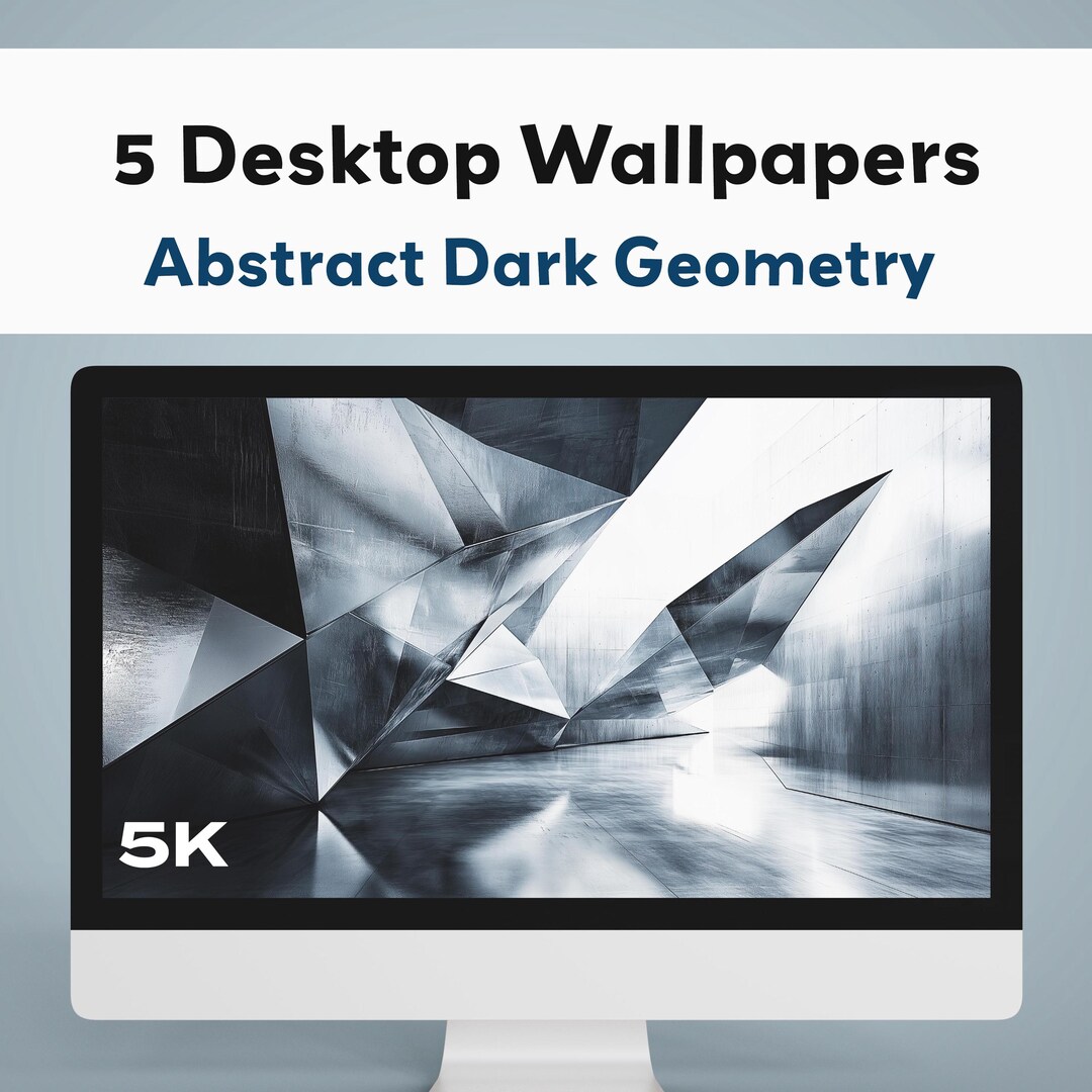 5 Modern Geometric Wallpapers | Dark Abstract Wallpapers | Abstract ...