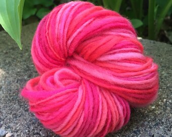 Coral Pink Yarn - Etsy
