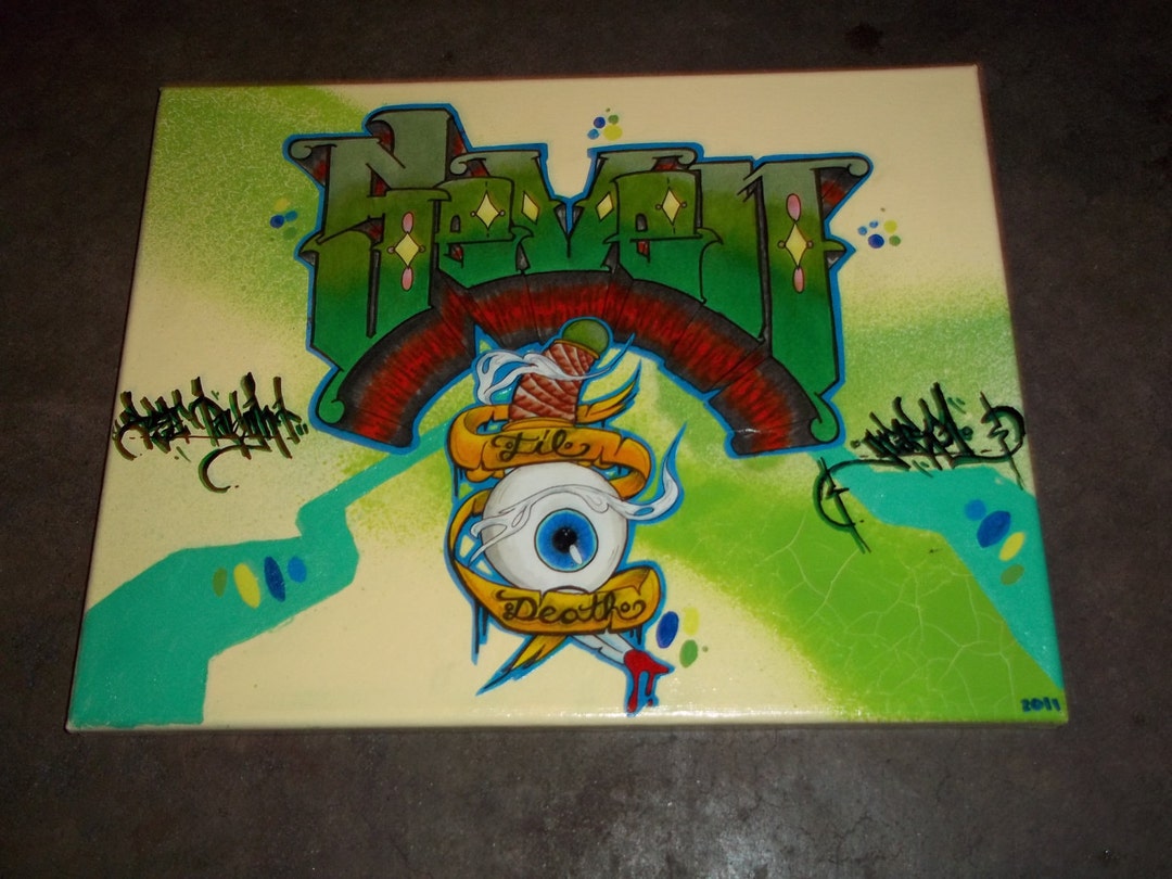 Grasp Custom Wheatpaste Canvas - Etsy