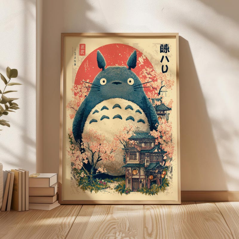 Totoro Poster - Etsy