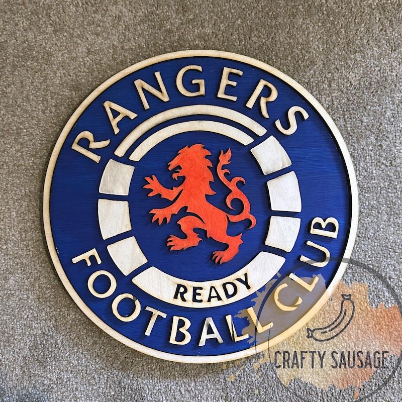 Rangers Fc Badge - Etsy UK