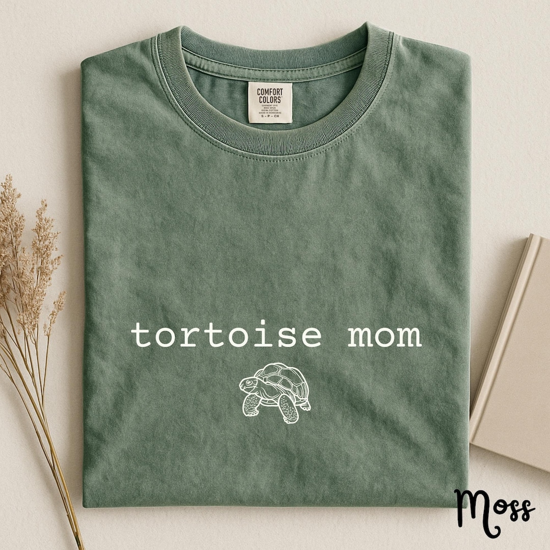 Tortoise Mom Comfort Colors Shirt • Reptile Lover Gift Tee • Comfort ...
