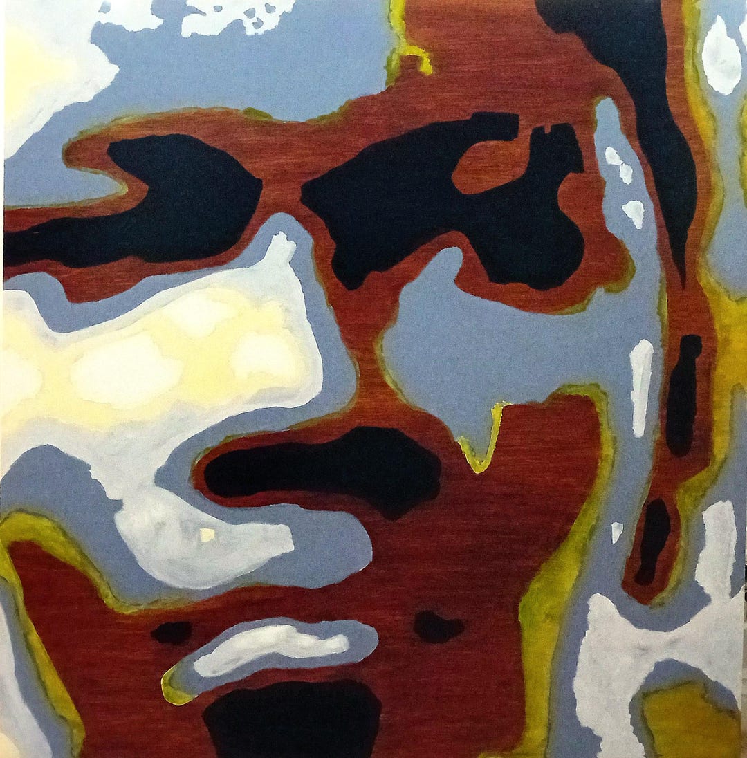 SN Faceno1. A Map of a Face, up Close It is Streams and Islands and ...
