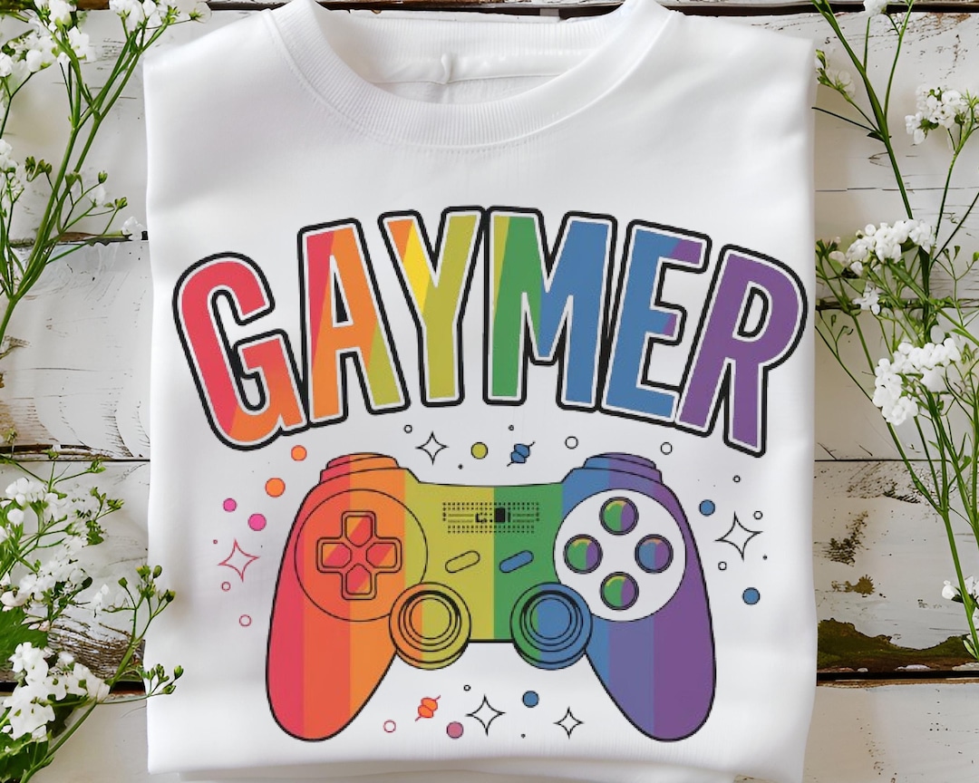 Gaymer Png, LGBTQ+ Gaming Png, Pride Gamer Png, Rainbow Gaming Png ...