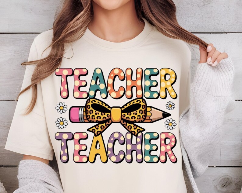 Coquette Teacher Png, Back to School Png, Teacher Appreciation Png ...