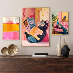 Vintage-inspired Digital Print Printable Wall Art Retro, Bold, and ...