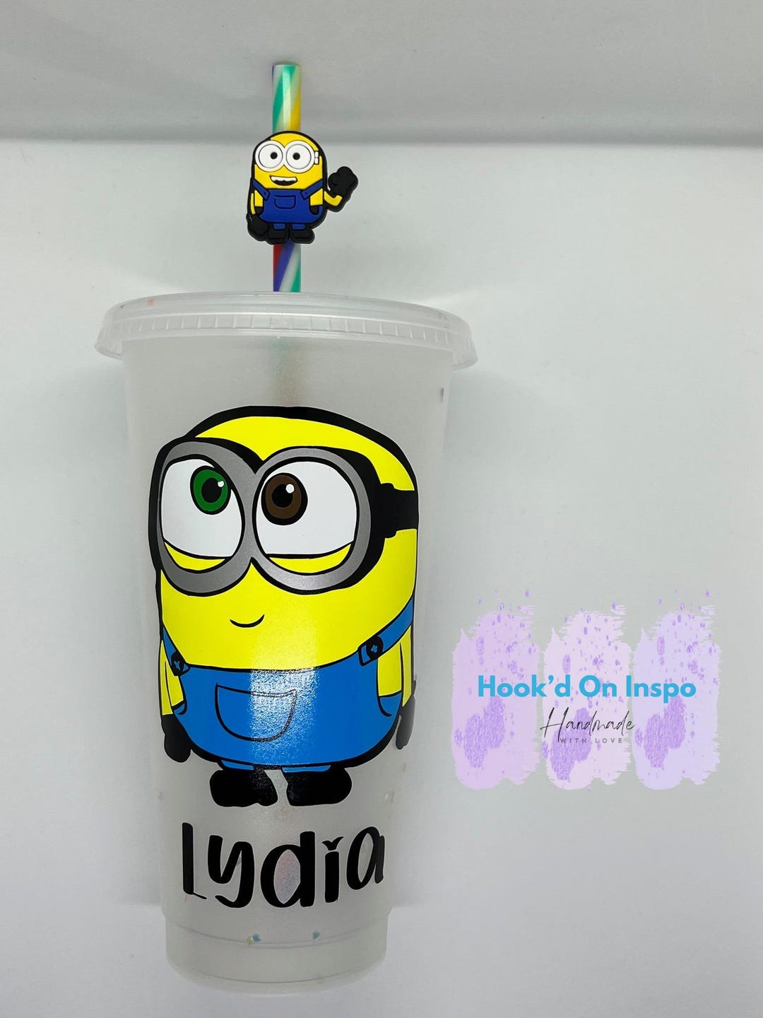 Minion Bob-inspired 24oz Cold Cup Tumbler - Can Be Personalised & Multi ...