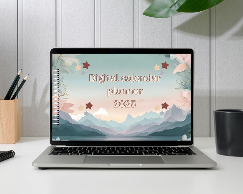 Digital Calendar Planner - Etsy