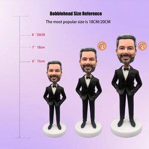 Customized Adult Bobble Head Doll Statue Make the Same Bobble Head Doll ...