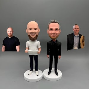Customized Adult Bobble Head Doll Statue Make the Same Bobble Head Doll ...