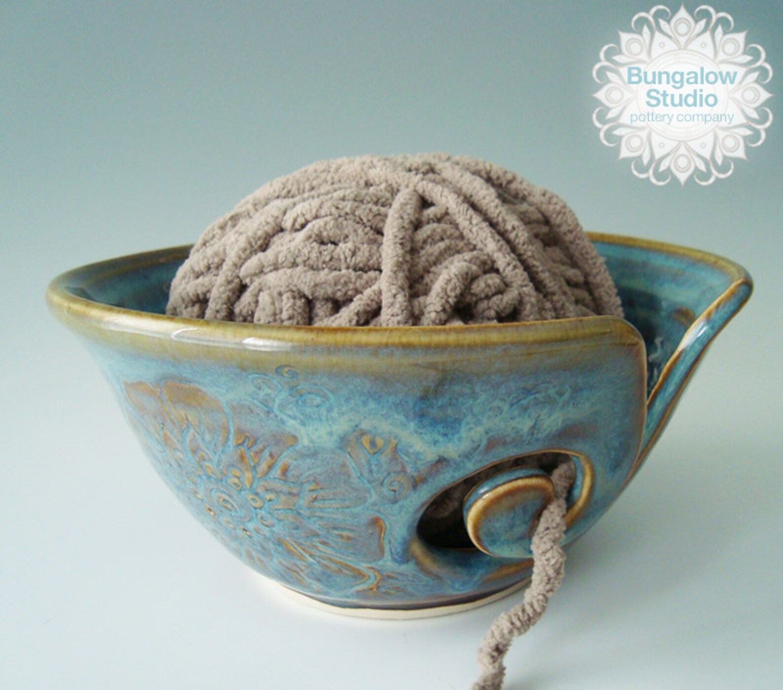 Gifts for Knitters Yarn Bowl Ceramic Knitting Bowl for Yarn - Etsy