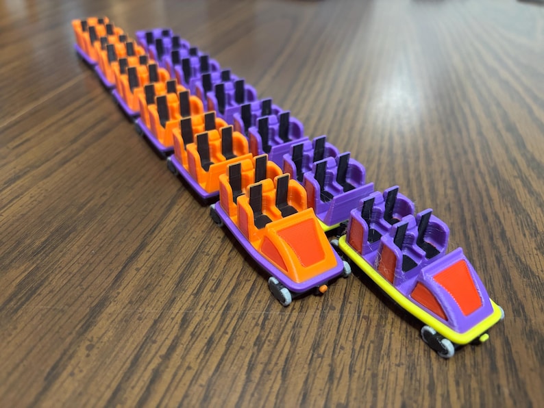 Incredible Screamin' | Roller Coaster Snake - Etsy
