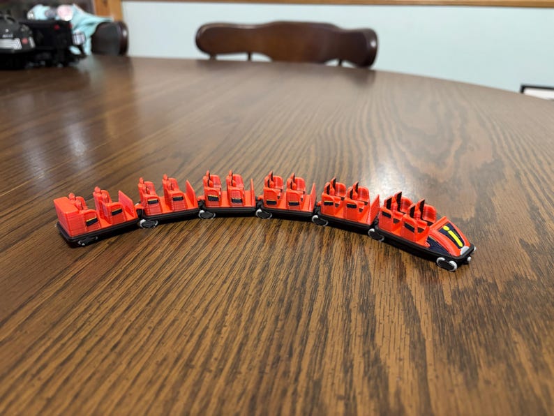 Incredible Screamin' | Roller Coaster Snake - Etsy