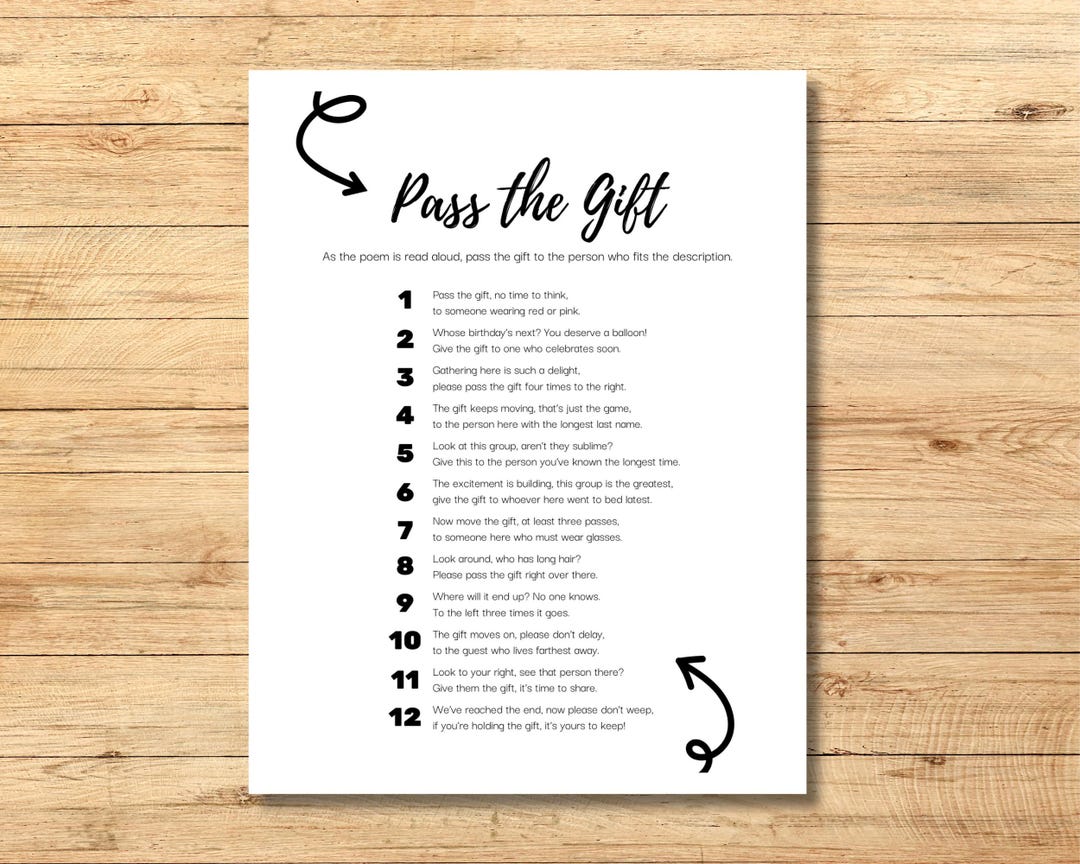 Pass the Gift Game | Pass the Prize Game | Ice Breaker Games | Pass the ...
