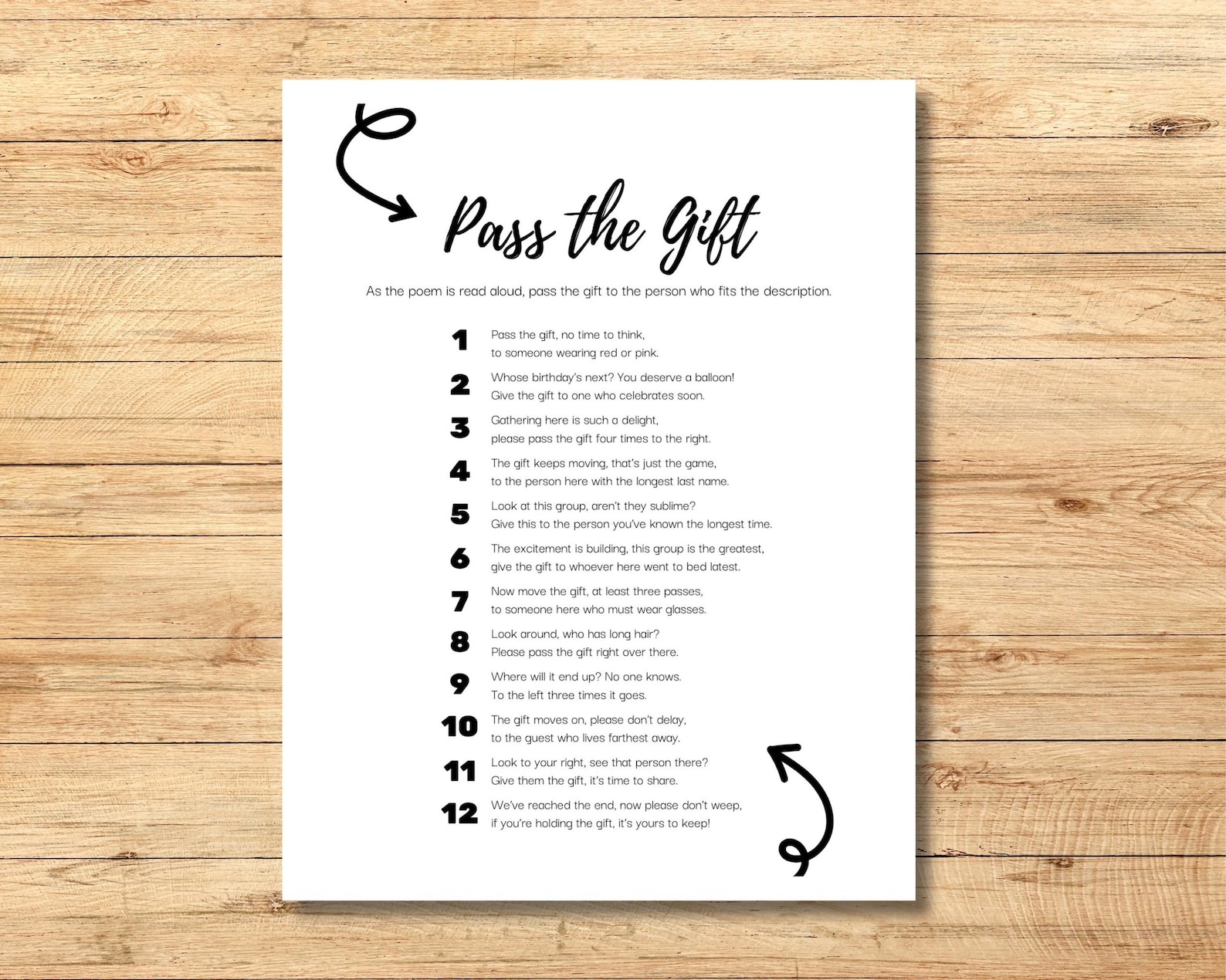 Pass the Gift Game | Pass the Prize Game | Ice Breaker Games | Pass the ...