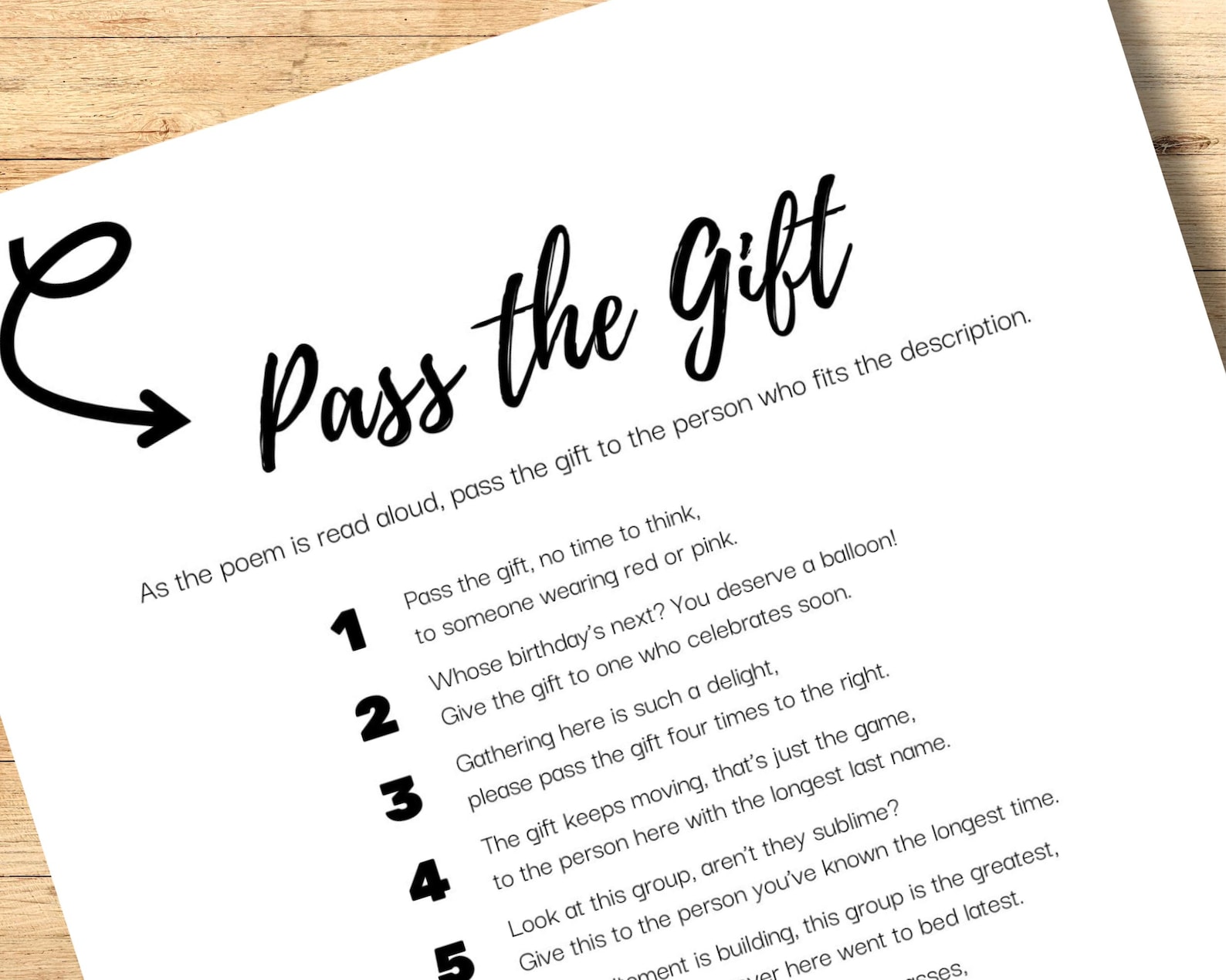 Pass the Gift Game | Pass the Prize Game | Ice Breaker Games | Pass the ...
