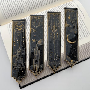 Magical Banner Bookmarks Set, Perfect Gift for for Avid Readers and ...