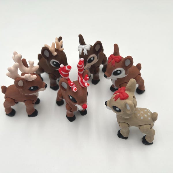 Miniature Reindeer - Etsy