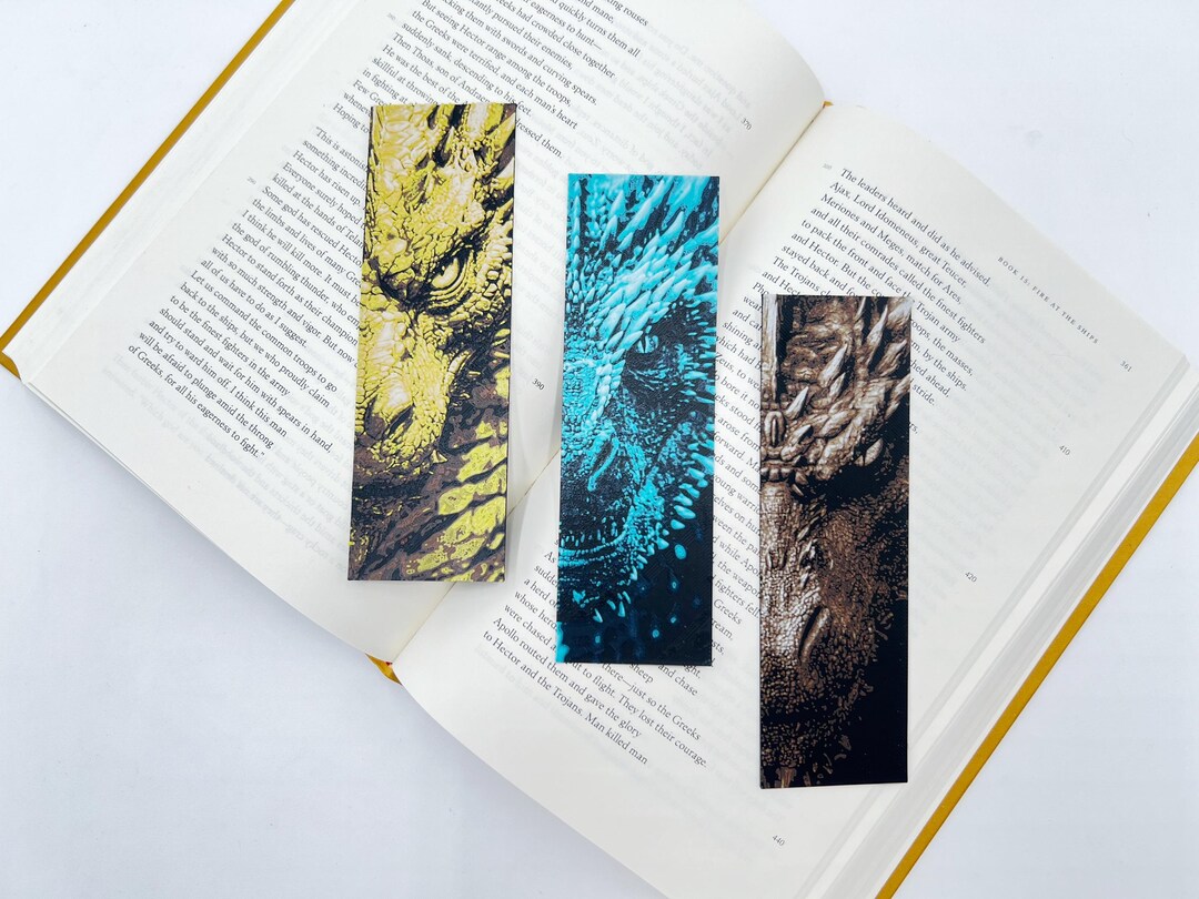 Eye of the Dragon Bookmarks Set, Perfect Gift for for Readers, Book ...