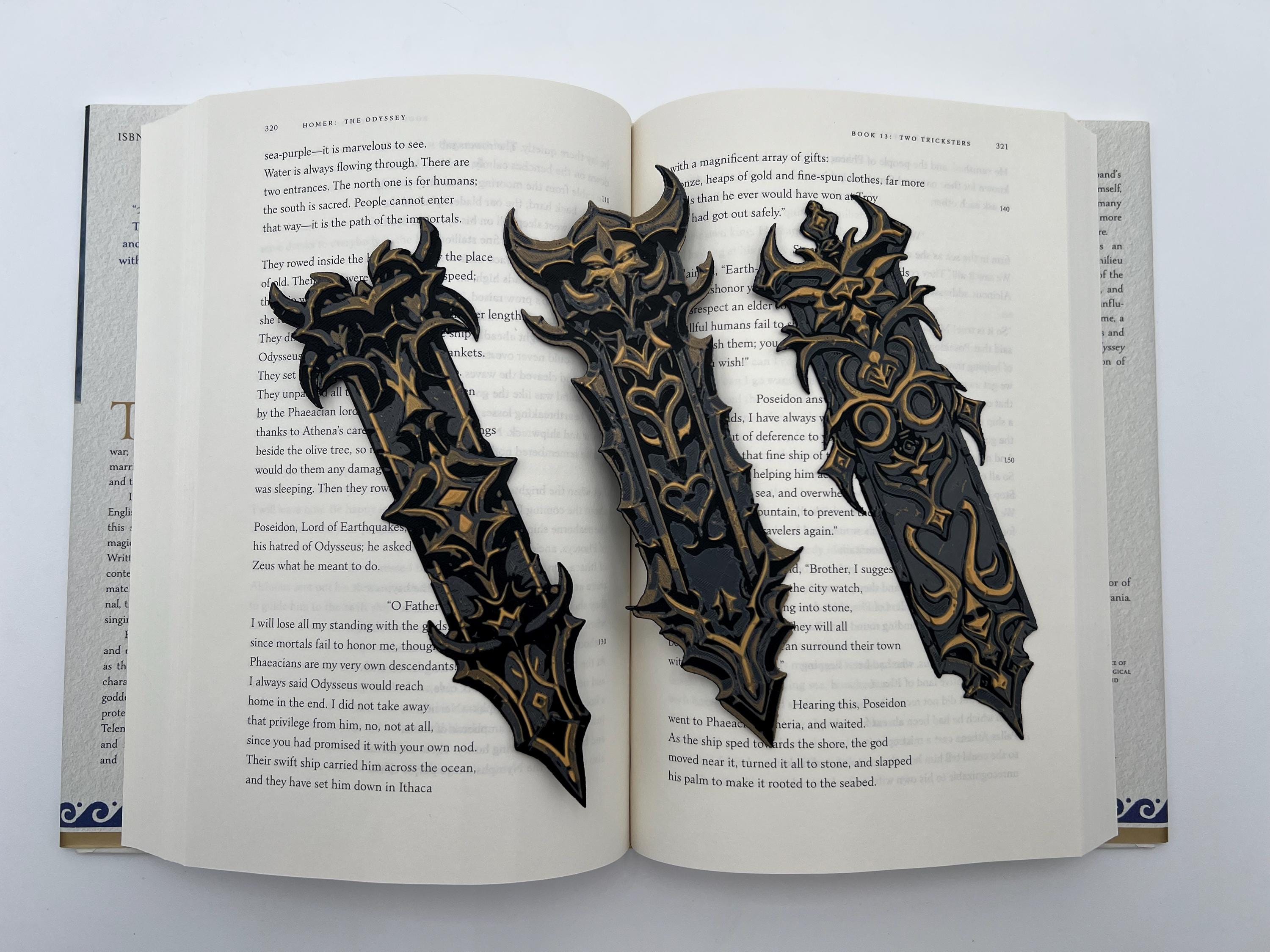 Orc Banners Bookmark Set, 3D Printed Bookmarks, Set of 3 - Etsy