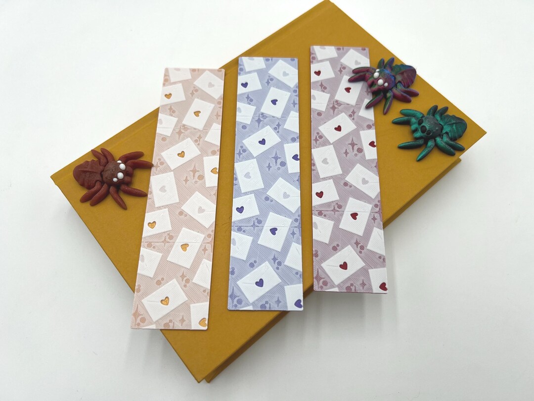 Love Letters Bookmarks Set of 3, Perfect Gift for for Avid Readers and ...