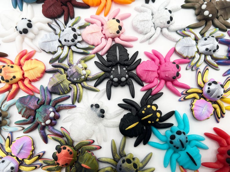 Tiny Spiders, Gift for Animal Lovers, Parties, and Birthdays, Halloween ...