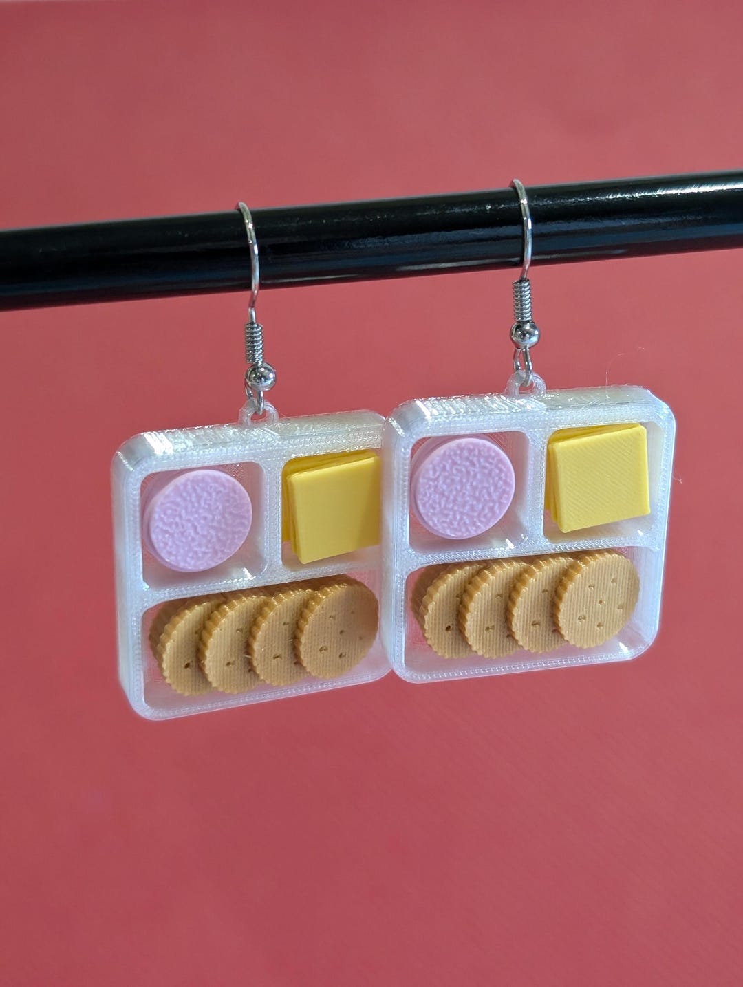Lunchable Earrings 3d Printed - Etsy