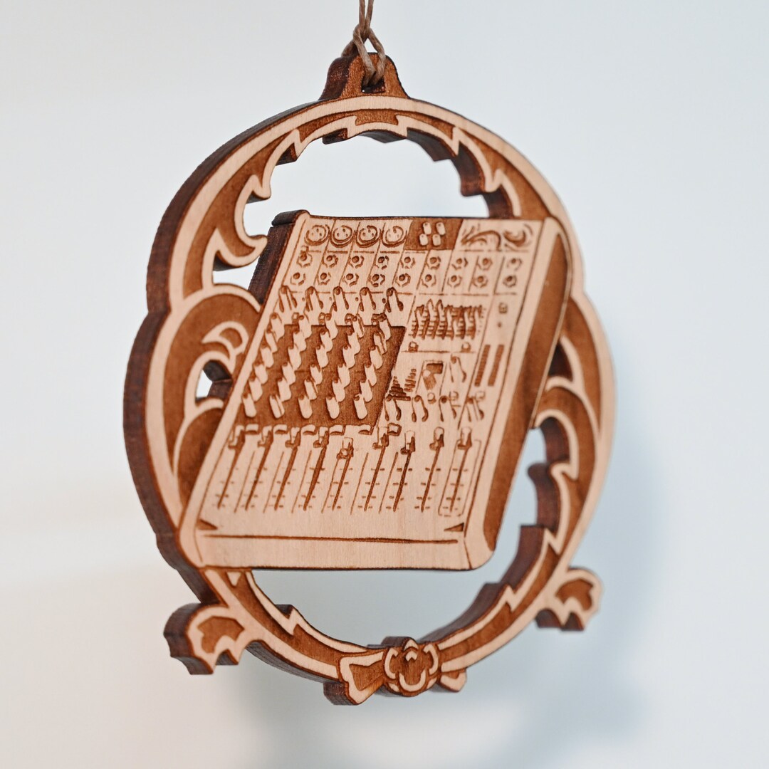 Soundboard Ornament - Solid Cherry Wood - Etsy