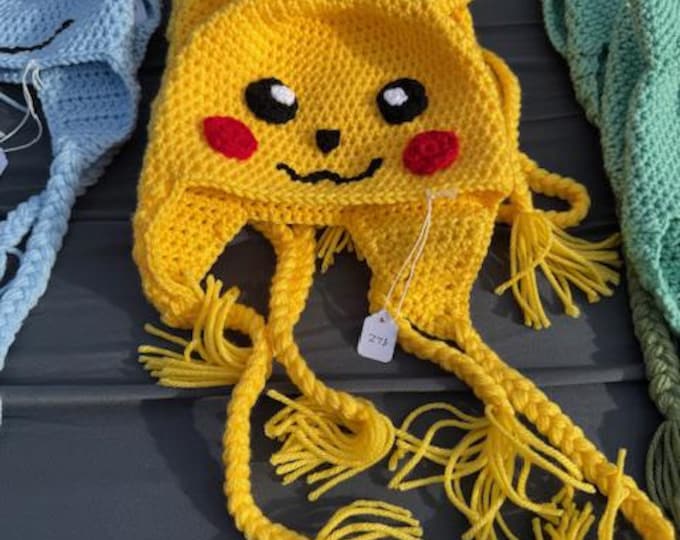 Pikachu Bucket Hat - Etsy
