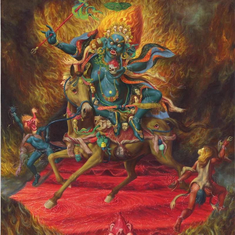 Gold Thangka Digital - Etsy