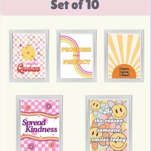 10 Funky Classroom Posters | Aesthetic Motivational Decor for Students ...