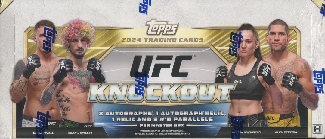 The 2024 Topps Ufc Knockout Hobby, Box - Etsy