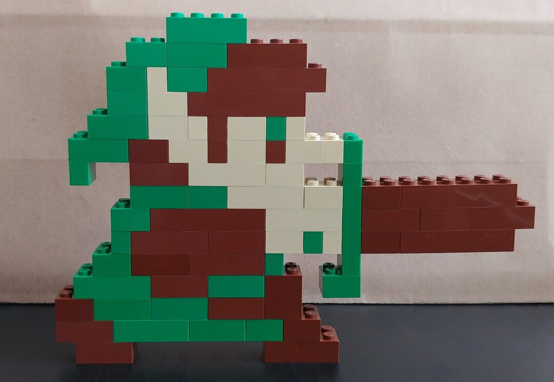 Link sword Attack Pose Sculpture - Etsy