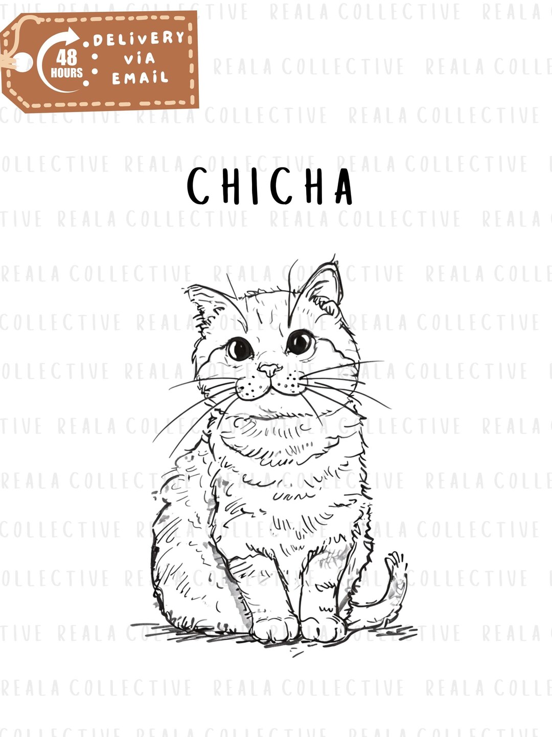 Whimsical Pet Doodles, Quirky Art for Animal Lovers, Custom Pet Doodle ...