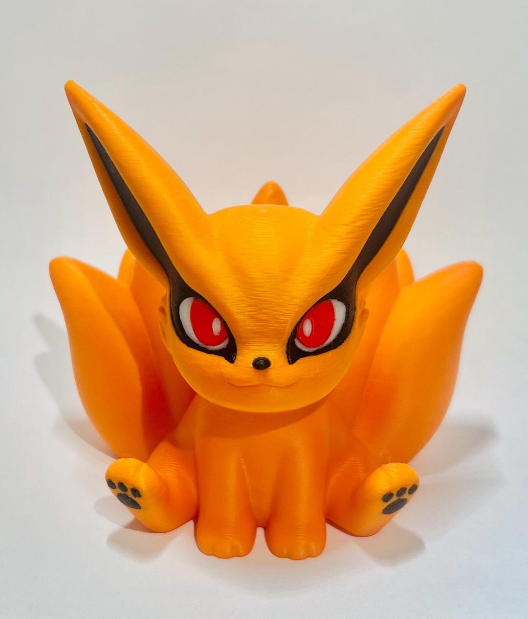 Nine-tailed Fox Chibi Kurama Kurama Figure Anime 3D Printed Kurama ...