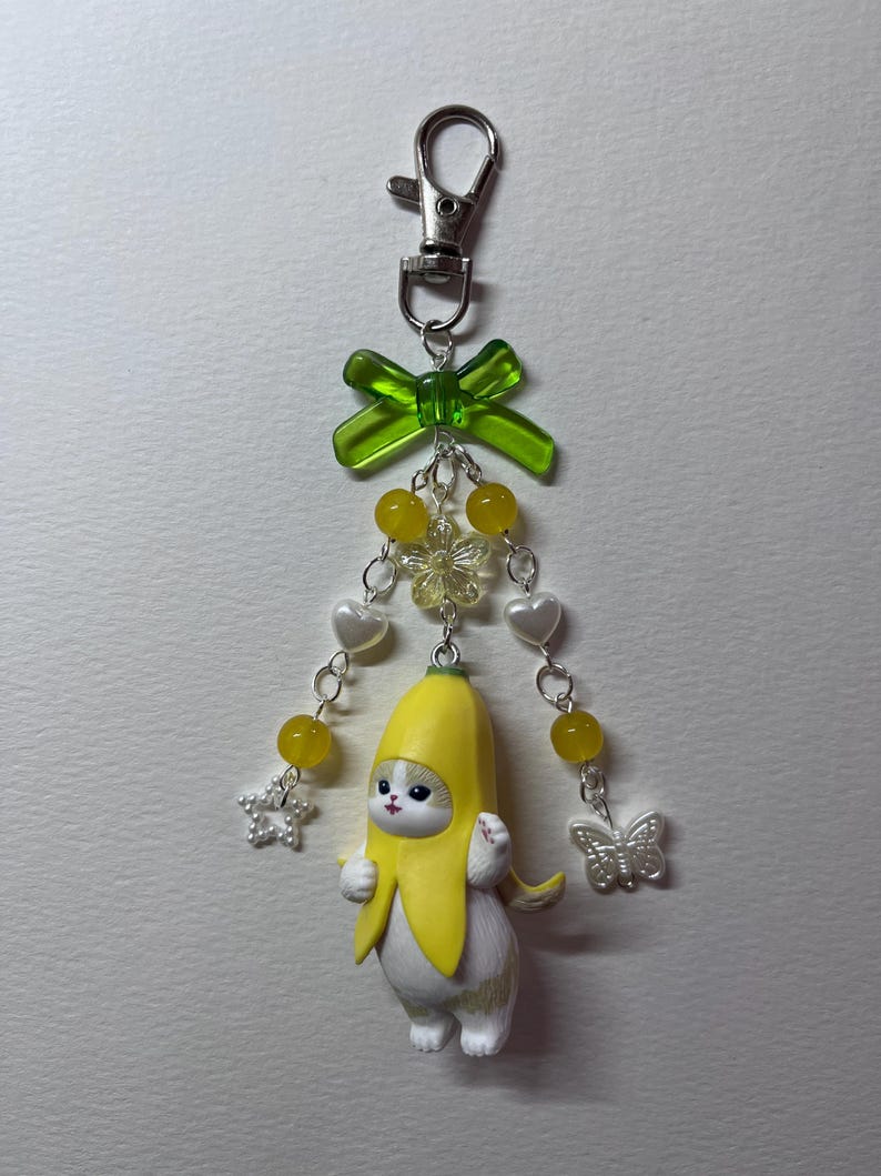 Mofusand Keychains | Upcycled Mofusand Figurines Bag Charms | Mofusand ...