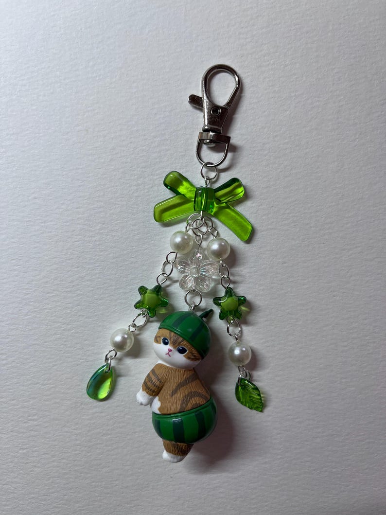 Mofusand Keychains | Upcycled Mofusand Figurines Bag Charms | Mofusand ...