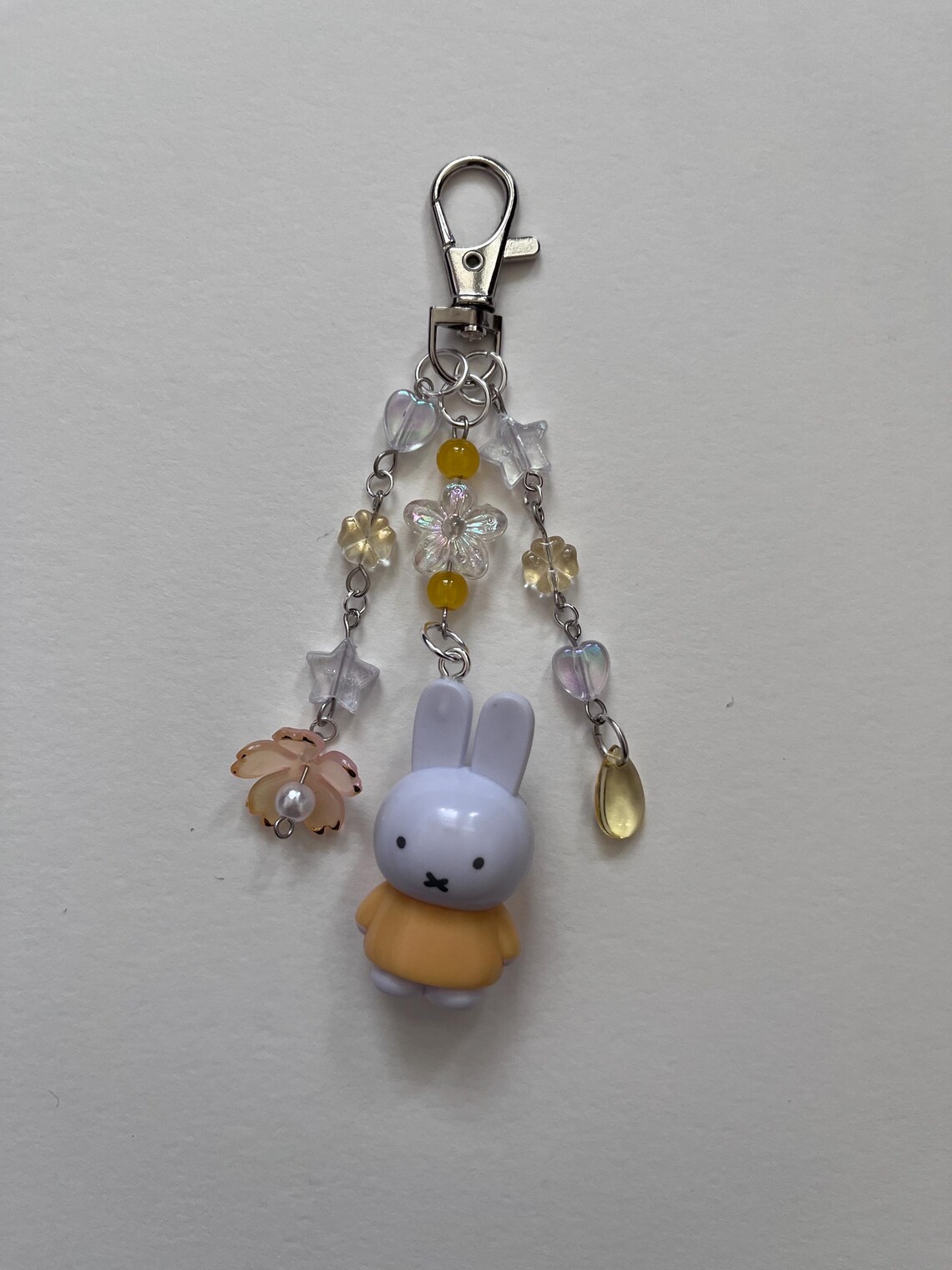 Miffy Keychains | Upcycled Miffy Bunny Trinket Keychains | Miffy Bag ...