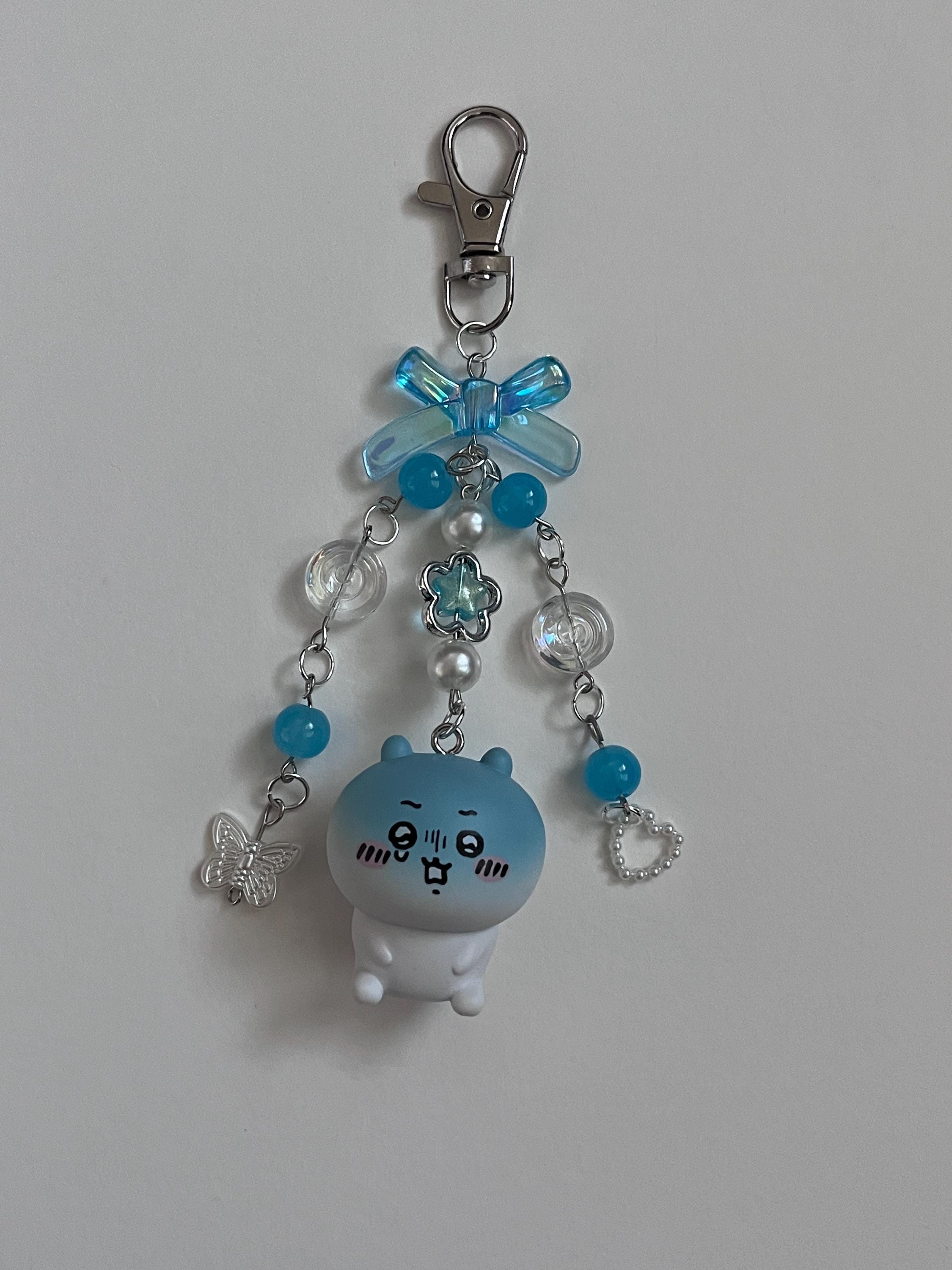 Chiikawa Usagi Hachiware Keychain Bag Charms Trinket Upcycled ...