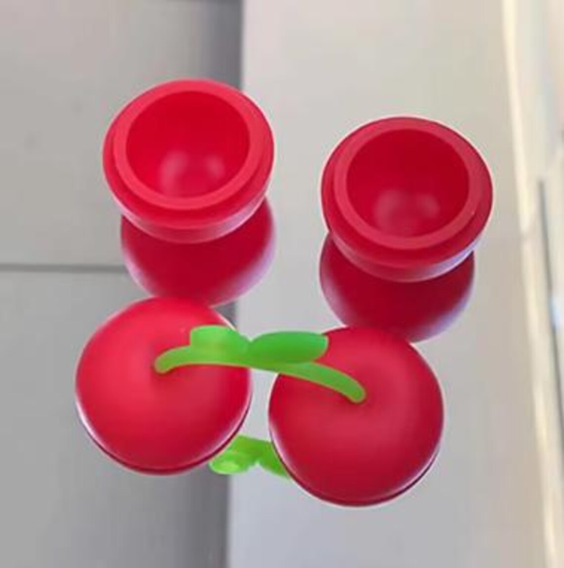 Cute Cherry Stem Silicone Container 10ml Capacity - Etsy