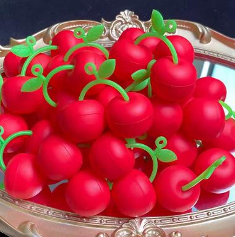 Cute Cherry Stem Silicone Container 10ml Capacity - Etsy