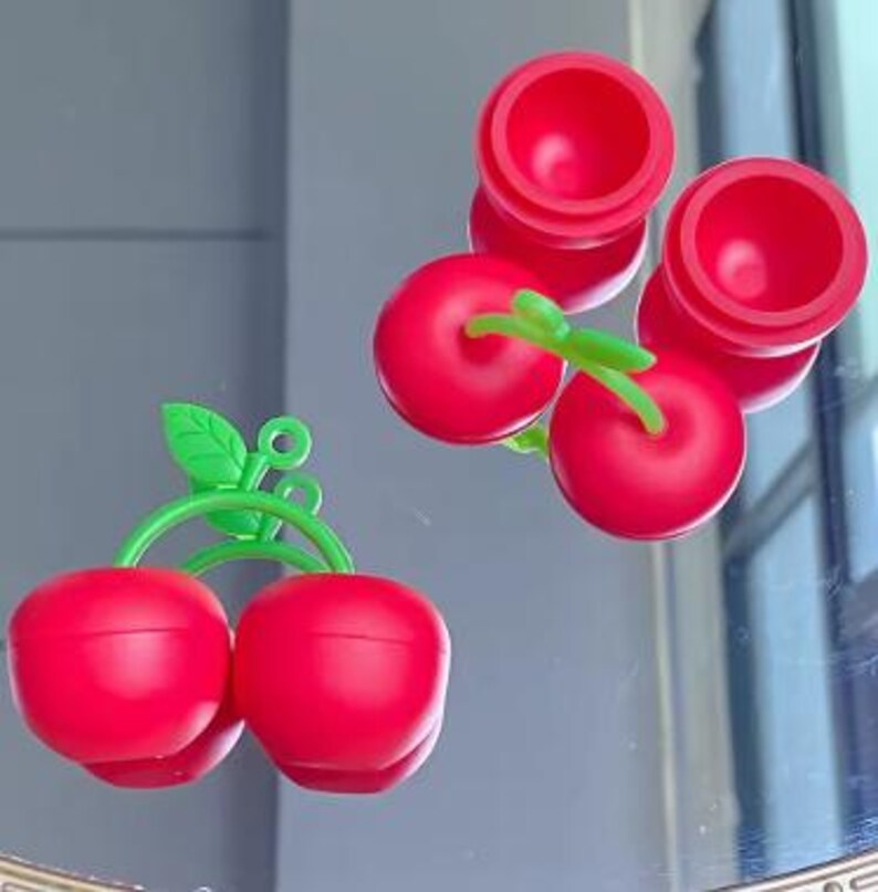 Cute Cherry Stem Silicone Container 10ml Capacity - Etsy