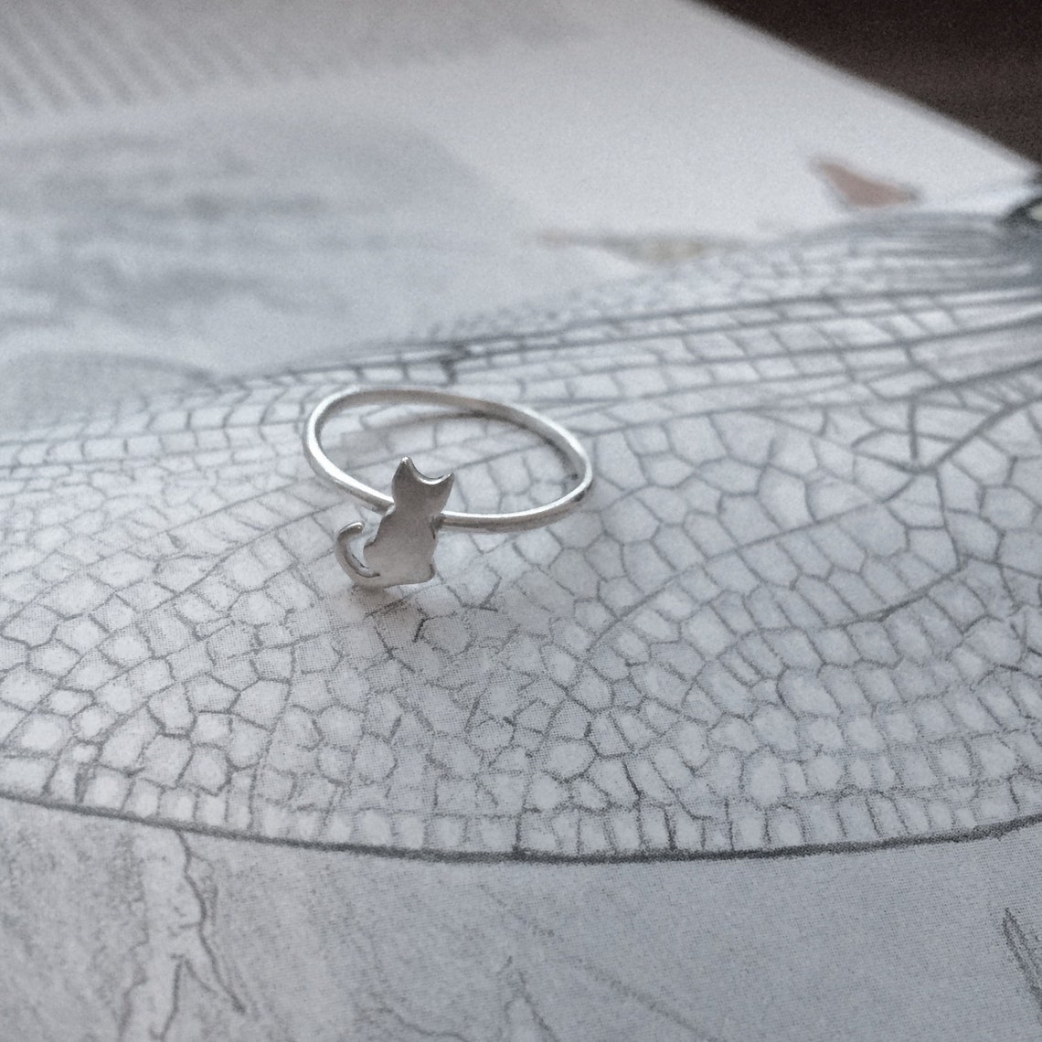 Cat Ring Gold Cat Stacking Ring Gifts for Cat Lovers Pet | Etsy